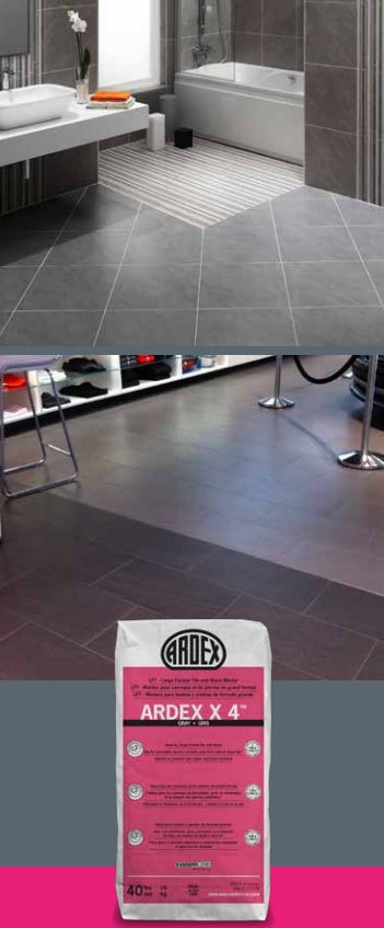 ARDEX X 4™ Large Tile and Stone Mortar Grey | Buy Online or In-Store ...