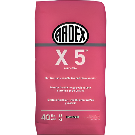 ARDEX X 5™ Large Format Thinset Mortar - 40 lbs | Buy Online or In ...